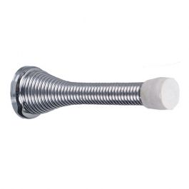 Flexible Door Stop Nickel Plated