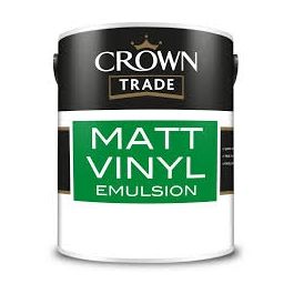 Crown Trade Matt Emulsion Magnolia 2.5L