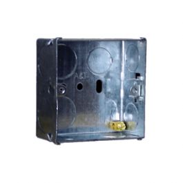 1 Gang Metal Socket Box