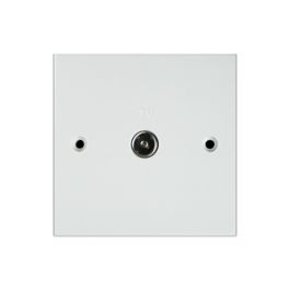 Single Flush TV Socket
