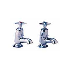 Sanbra Fyffe Star Cross Top Basin Pillar Taps