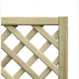 Diamond Lattice Fence Panel 1830mm x 1800mm | Trellis