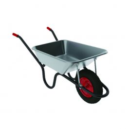 85Litre Builders WheeLbarrow Galvanised