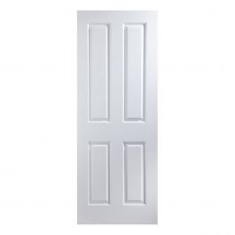 Canterbury Internal White Primed 4 Panel Fire Door