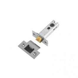 Double Sprung Tubular Latch 76mm SS