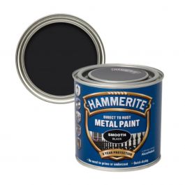 Hammerite Black Metal Paint 750ml – Rust Protection