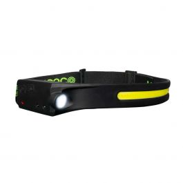 Luceco Rechargeable LED Flexible Head Torch With Motion Sensor