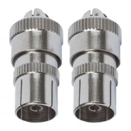 Male Coax Plugs (2 pack)