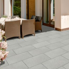 Kilsaran Newgrange Silver Granite Flags - 600mm x 400mm x 40mm