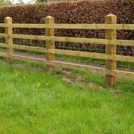 Buy Fencing D Rail 32mm x 94mm x 3.6m | Fencing Supplies | Agricultural ...