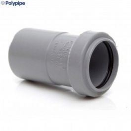 Polypipe WP27 Push Fit Waste Socket Reducer 40mm x 32mm grey
