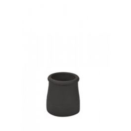 Roll Top Chimney Pot 300mm black