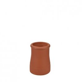 Roll Top Chimney Pot 375mm red
