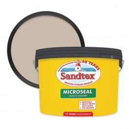 Sandtex Masonry Paint Pebble Beach 10L - Waterproof Brick Paint