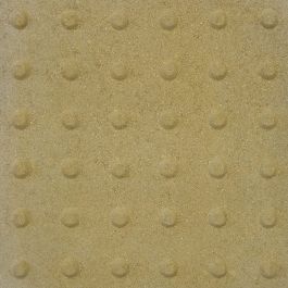 Tactile Paving Flags Blister Buff - 400mm x 400mm x 50mm