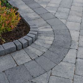 Tegula Paving Charcoal 140mm x 140mm x 50mm | Block Paving