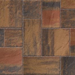 Tobermore Historic Flags Heather – Mixed Size Concrete Paving