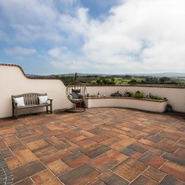 Tobermore Historic Flags Heather – Mixed Size Concrete Paving