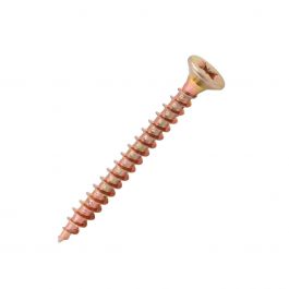 Pozi Double Countersunk Wood Screw 4mm x 50mm - Box of 200