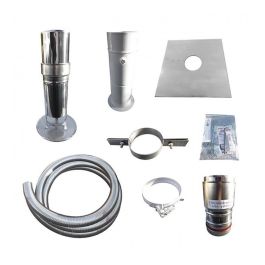 Grant Orange Flexible Flue Kit 8m | Oil Boiler Flues